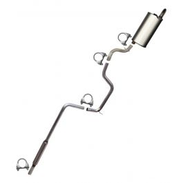 2002 Ford Taurus SEL 3.0L Resonator Pipe Muffler Stainless Steel ...