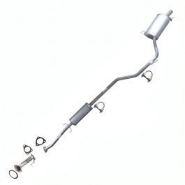 2010 Honda Accord LX Sedan 4-Door 2.4L Front pipe Resonator Exhaust ...