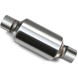 3" Performance Round Single Chamber Muffler | Time Auto Parts