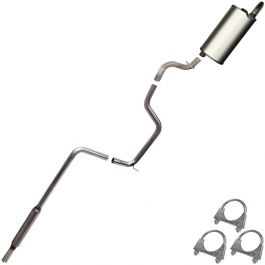 2004 Ford Taurus LX 3.0L Resonator Pipe Muffler Stainless Steel Exhaust ...