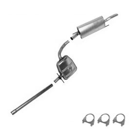 2000 VW Cabrio Convertible 2.0L before ABA284500 Exhaust KIT after ...